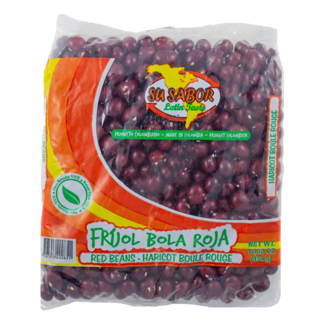 Su Sabor Red Beans - Frijol Bola Roja (454g) - Parce Canada