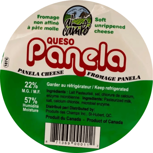 Mexican Panela Cheese - Queso Panela Mexicano (380g) - Parce Canada