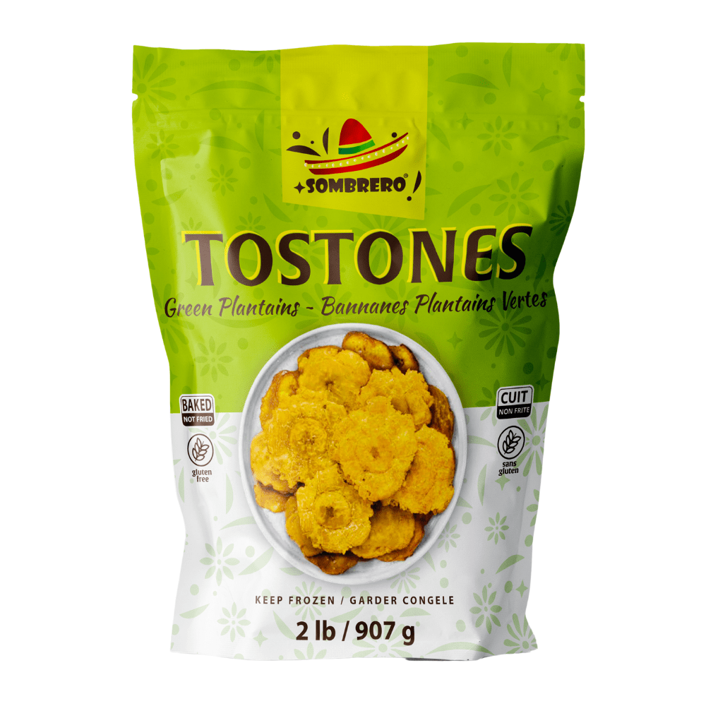 Sombrero Frozen Sliced Green Plantains - Tostones & Patacones (907g ...