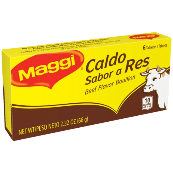 Maggi Beef Flavor Bouillon - 6 Tables Caldo sabor a Res 69g - Parce Canada