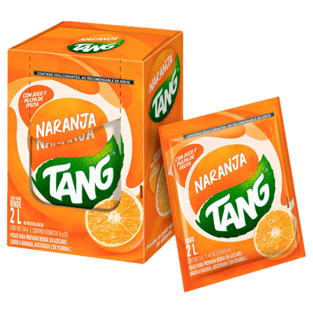 Tang Drink Mix Pack Orange Flavor - Polvo Para Bebidas Sabor Naranja ...