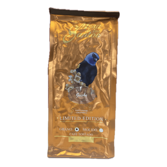 Mesa de los Santos Cafe Tostado Grano Geisha - Roasted Coffee Geisha ...