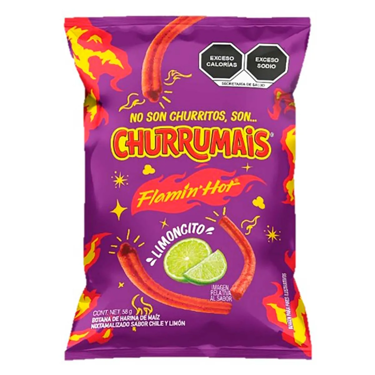 Sabritas Churrumais Flamin Hot 185g - Parce Canada