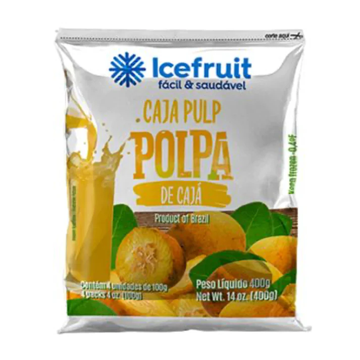 Ice Fruit Caja Pulp/ Polpa de Caja 400 G - Parce Canada